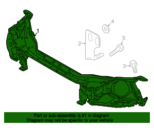 2010-2017 Volvo XC60 Radiator Support 31416750 | Genuine Volvo ...