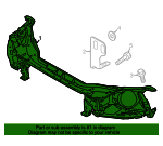 2010-2017 Volvo XC60 Radiator Support 31416750 | GetOEMParts.com