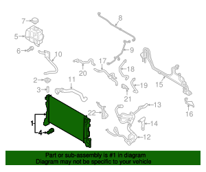 2017-2024 Volvo Radiator 32224829 | OEM Euro Parts
