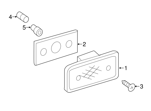 123-690-00-18 - Door Trim Panel Fastener 1990-2018 Mercedes-Benz ...