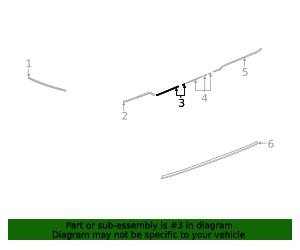 2021-2023 Chevrolet Silverado 2500 HD Stripe 84761007 GM ...