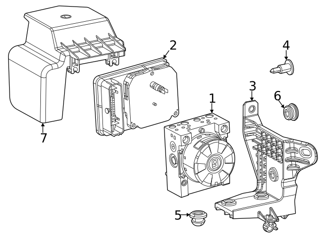 2017-2018 Jeep Compass Control Module 68357598AF | TascaParts.com