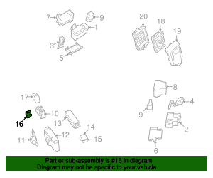 2008-2020 Infiniti Fusible Link Holder 24380-JL00A | OEM Parts Online