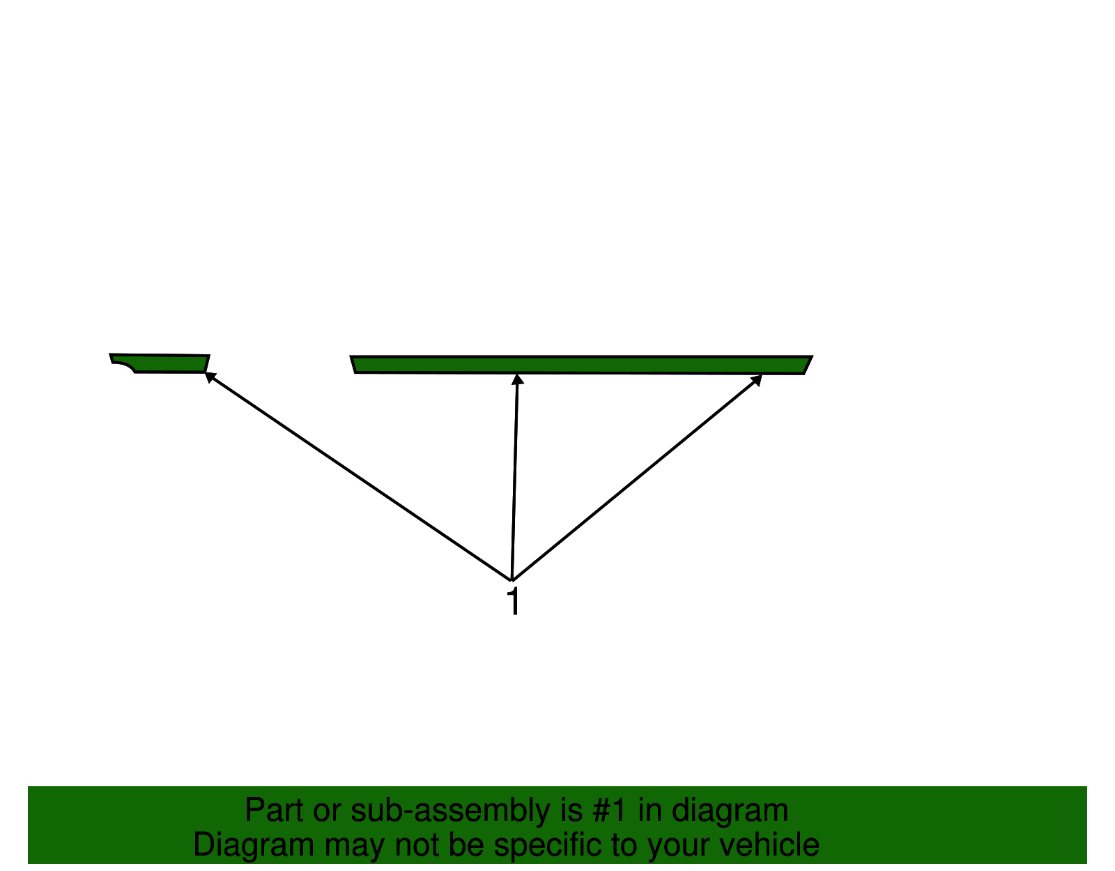 2002-2004 Ford Stripe Tape - Passenger Side (RH) F81Z-2520000-BBE ...