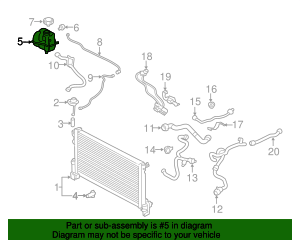 31465682 - Expansion Tank - 2016-2021 Volvo | Volvo OEM Parts Direct
