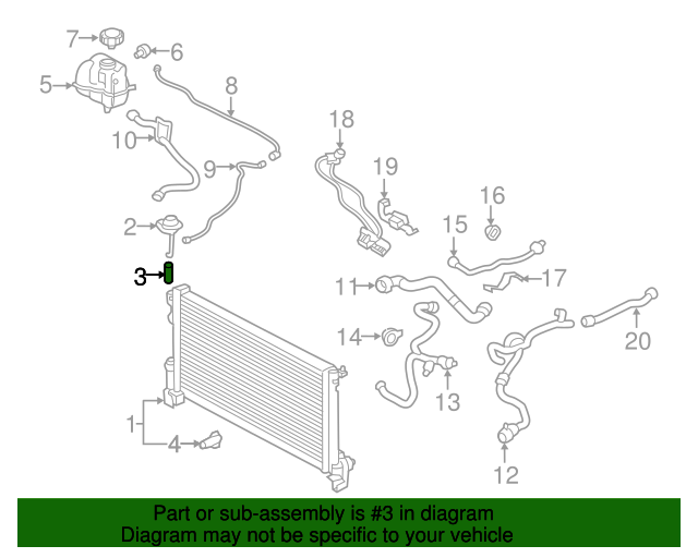 Genuine Radiator Stud for 2016-2023 Volvo | Part# 31338708 | Over 30% ...