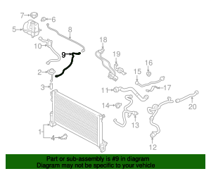 Bleeder Hose 32249907 | TascaParts.com