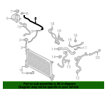 2016-2021 Volvo Overflow Hose 32252211 | TascaParts.com