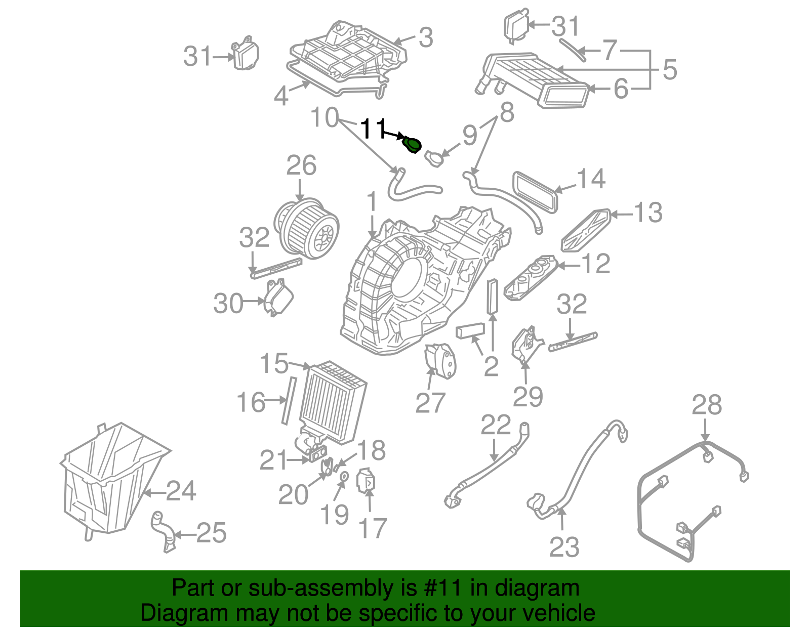 Genuine Audi N-906-870-01 | Water Hose Assembly Clamp | FREE Shipping ...