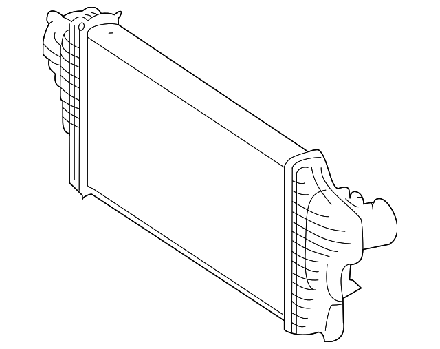 164-500-19-00 - Inter-Cooler 2007-2012 Mercedes-Benz | Mercedes-Benz ...