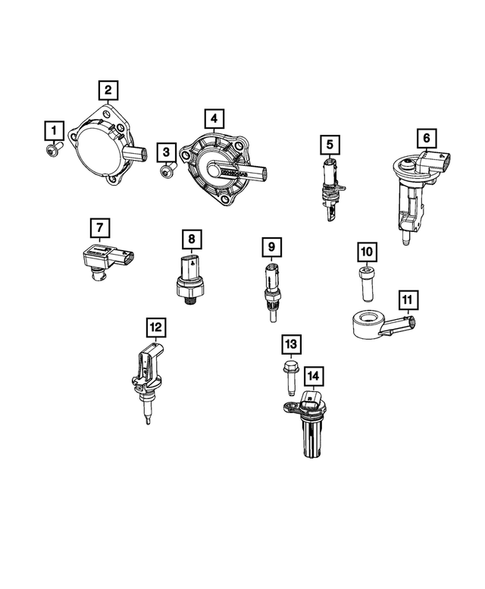 Sensors for 2022 Chrysler Pacifica | Mopar eStore