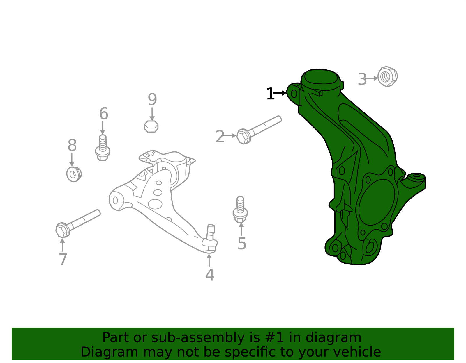2019-2020 Infiniti QX50 Knuckle 40014-5NA0A | Infiniti of San Jose