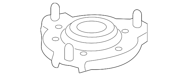 Genuine Strut Mount for 2017-2021 Hyundai | Part# 54610-F2000 | Hyundai ...