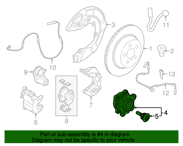 33-40-6-899-175 - Hub Assembly - 2016-2024 BMW | Buy BMW Parts Now