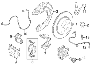 33-40-6-899-175 - Hub Assembly - 2016-2024 BMW | Buy BMW Parts Now