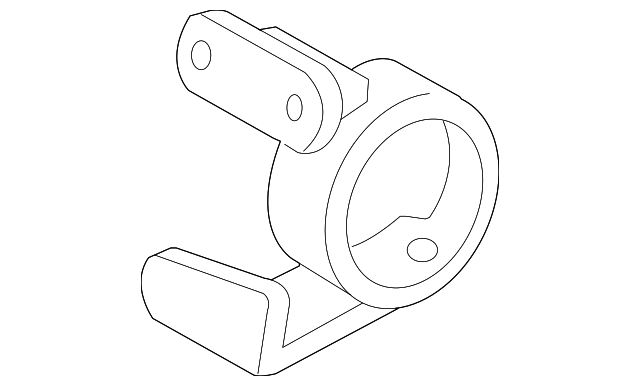 43457-06100 - Cv Axle Shaft Carrier Bearing Bracket - 2012-2018 Toyota ...