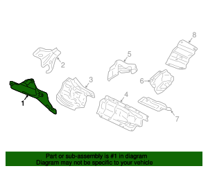 2017-2024 Audi Front Shield 8W0-804-162-B | Audi USA Parts