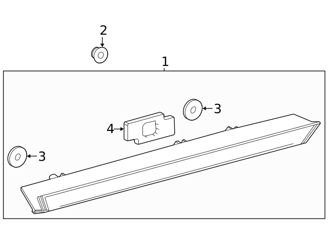 90177-06001 - High Mount Lamp Nut - 2017-2024 Toyota | OEM Genuine ...
