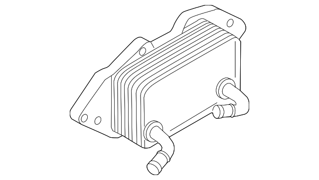2012-2018 Porsche Cayenne Oil Cooler 958-107-271-11 | OEM Parts Online