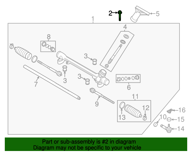 2002-2020 Mazda Gear Assembly Bolt 9YA0-21-240A | TascaParts.com