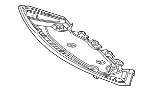 204-520-21-23 - Front Shield 2010-2015 Mercedes-Benz | Mercedes-Benz ...