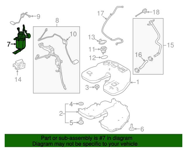 LR077703 - Fuel Pump 2013-2018 Land Rover | AutoNationParts.com