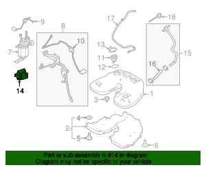 Genuine OEM Fuel Pump Driver Module Part# LR086453 Fits 2017-2020 Land ...
