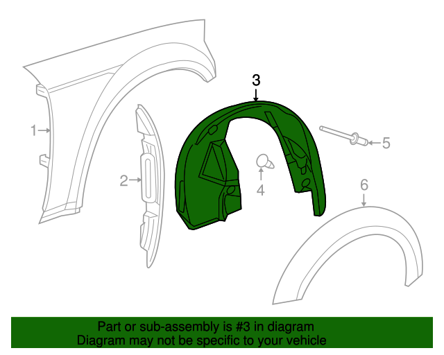 05028750AF - Shield - 2008-2014 Dodge Challenger | Mopar Parts Canada