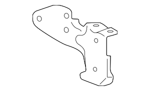 2015-2020 GM Bumper Bracket - Passenger Side (RH) 84482384 | TascaParts.com