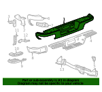 2015-2022 GM Bumper 84568268 | GMPartsDirect.com