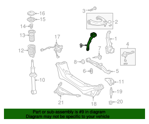 48670-53010 - Lower Control Arm - 2001-2005 Lexus IS300 | DiscMonster
