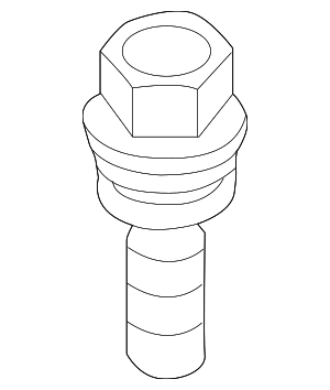 WHT-001-964-A - Wheel Bolt 2015-2017 Volkswagen Touareg | Order Euro Parts