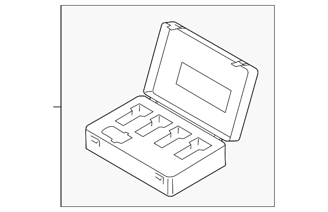 2004-2017 Volkswagen Touareg Wheel Lock Kit 2H0-698-137 | OEM Parts Online
