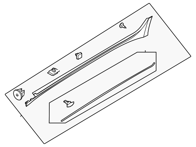 2020-2023 Hyundai Sonata Rocker Molding 87752-L1100 | OEM Parts Online