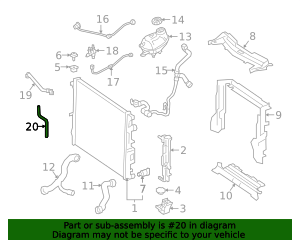 238-501-51-00 - Vent Tube 2020 Mercedes-Benz E 350 | Mercedes-Benz USA ...
