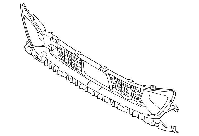 51118075480 - 2020-2021 BMW Lower Grille (51-11-8-075-480) | BMW of ...