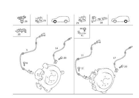 Brake Lining Wear Indicator and Antilock Braking System for 1999 ...