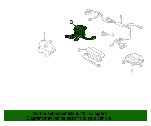 77900-S84-A21 - Reel Assembly Cable (Sumitomo) - 1998 1999 Honda Accord ...