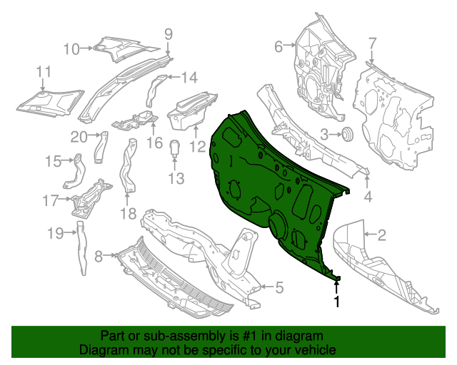 222-620-31-01 - Dash Panel 2014-2020 Mercedes-Benz | Mercedes-Benz USA ...