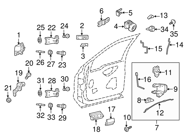 BC3Z-14A626-AA - Keyless Lock Pad 2011-2016 Ford | Ford Parts Direct