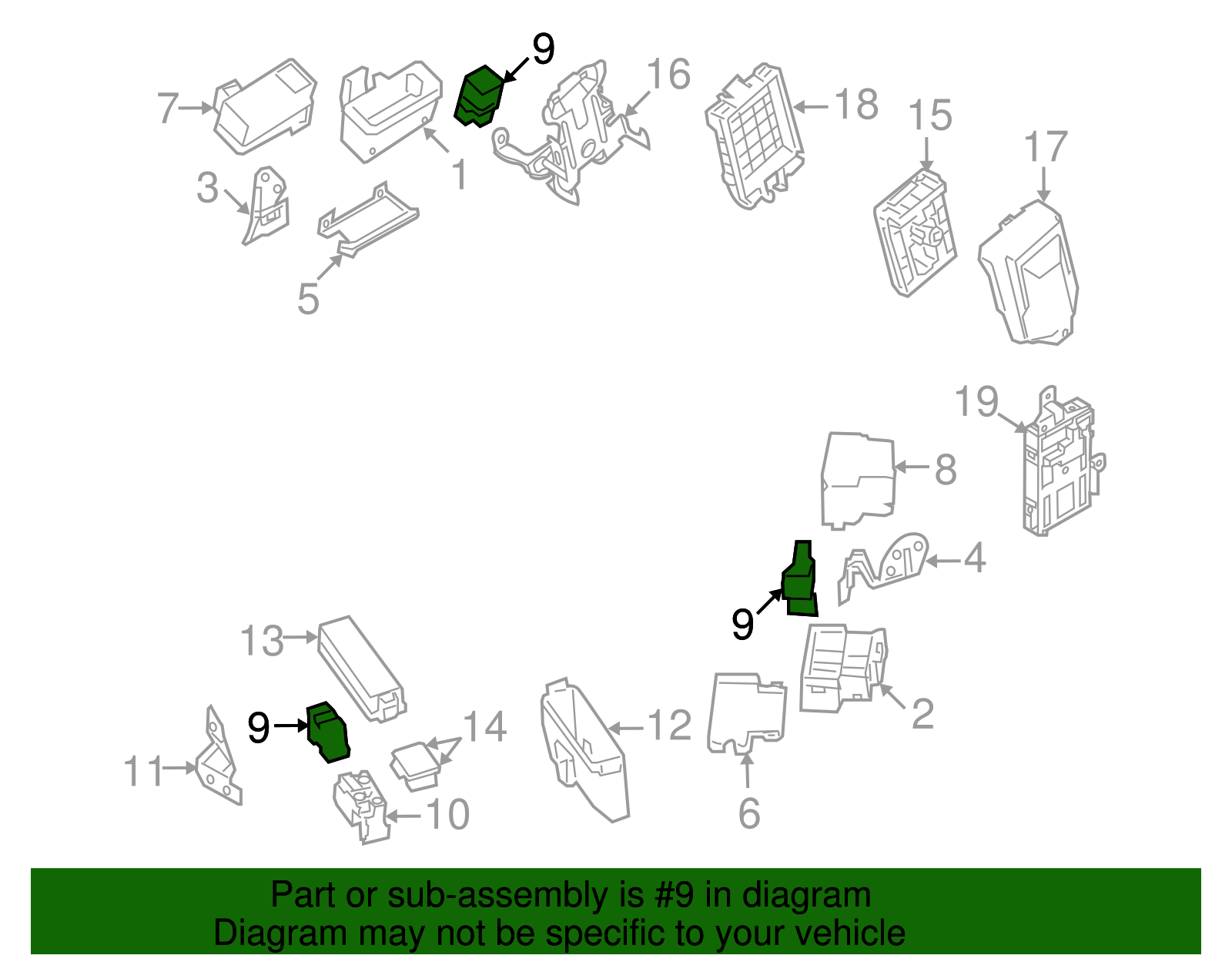 25230-7995A - High-Quality Relay for 2011-2025 Nissan | AutoNation Parts