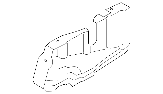 29120-2H000 - Splash Shield 2010-2013 Kia | Kia.Parts Store