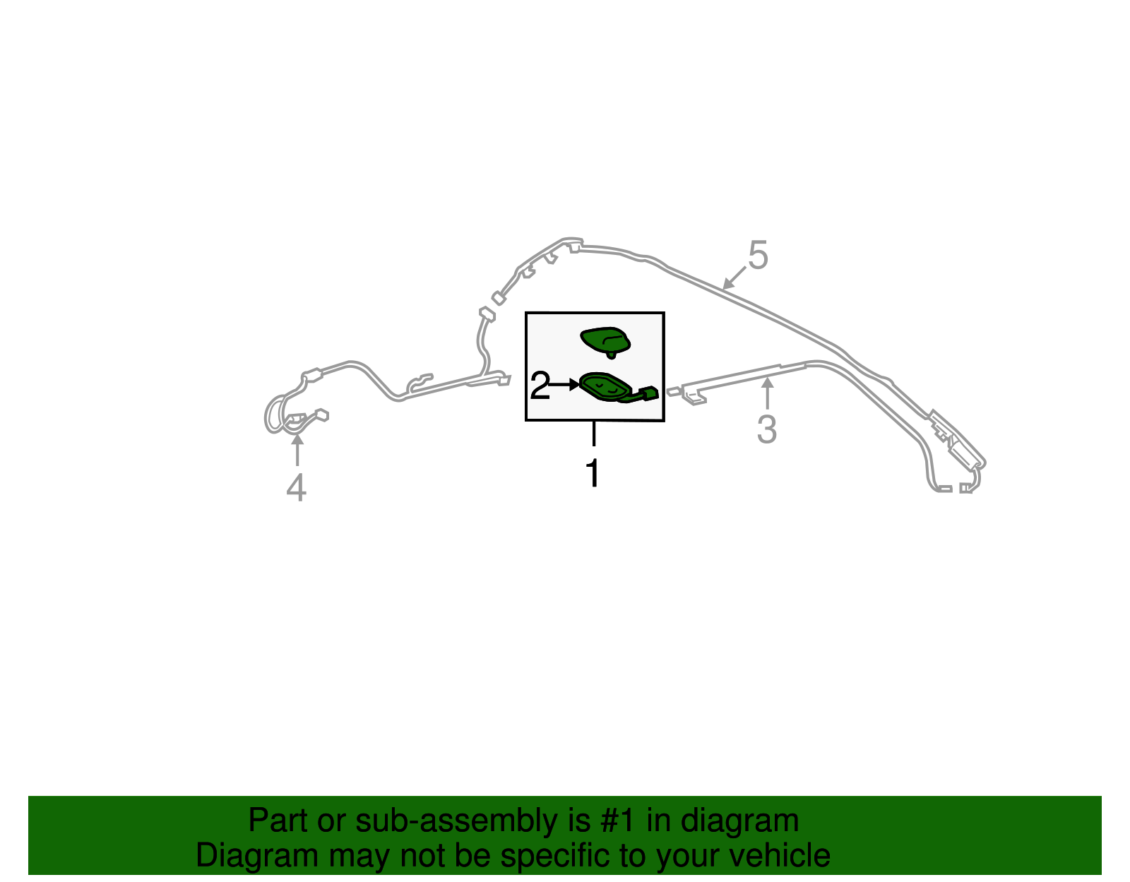 2011-2013 Toyota Corolla Satellite Antenna 86960-02040 | Toyota Parts ...
