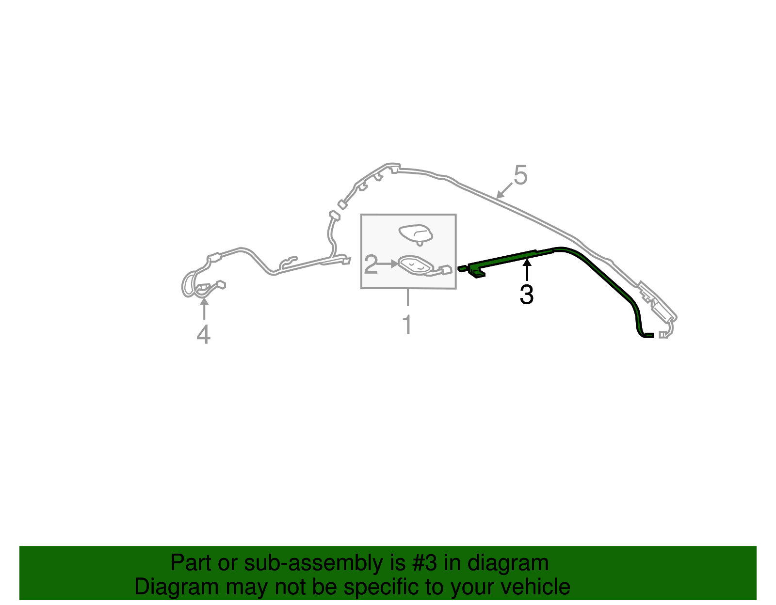 82162-12Q30 - High-Quality Antenna Cable for 2011-2013 Toyota Corolla ...