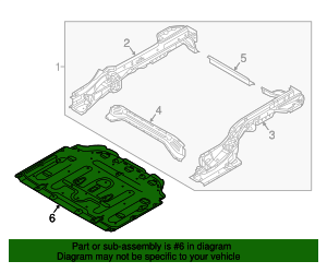 2017-2019 Hyundai Ioniq Under Cover 84137-G7000 | OEM Parts Online