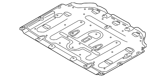 2017-2019 Hyundai Ioniq Under Cover 84137-G7000 | OEM Parts Online