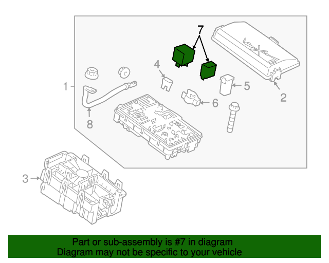 2011-2016 GM Multi-Purpose Relay 13500112 GM | GMPartsDirect.com