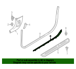 51477073887 - 2004-2010 BMW Sill Cover (51-47-7-073-887) | BMW of South ...