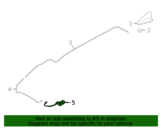 96240-S9200 - Antenna 2020-2022 Kia Telluride | Kia.Parts Store