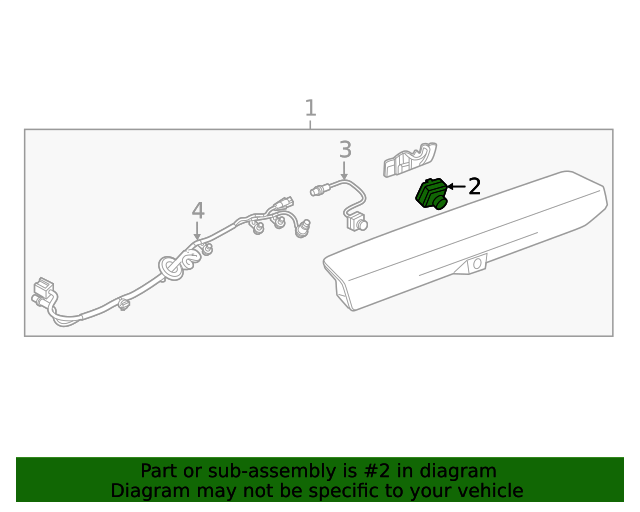 2024 GM Rear Camera 84649924 | QuirkParts